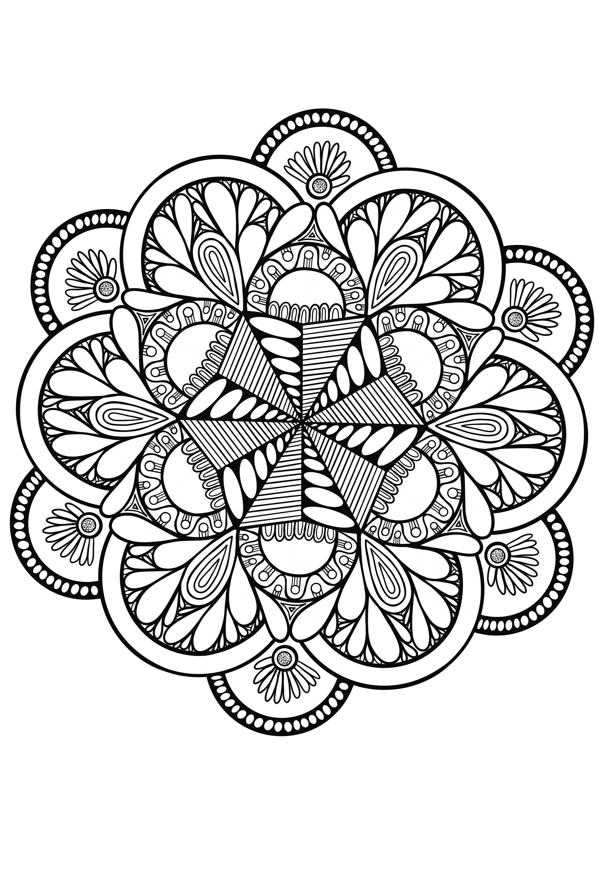 Mandela 1 Coloring Page - Etsy