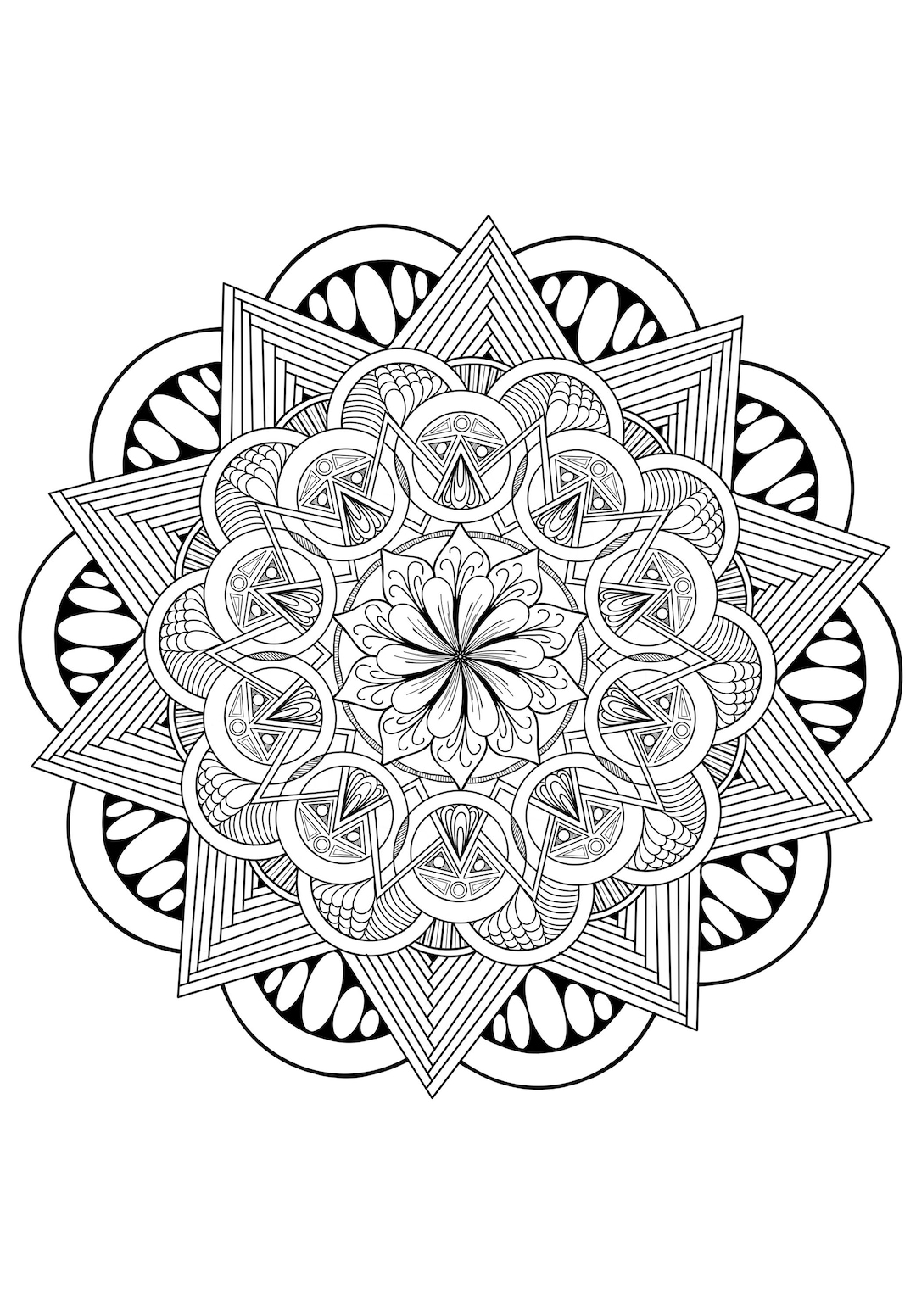 Mandela 20 Coloring Page - Etsy