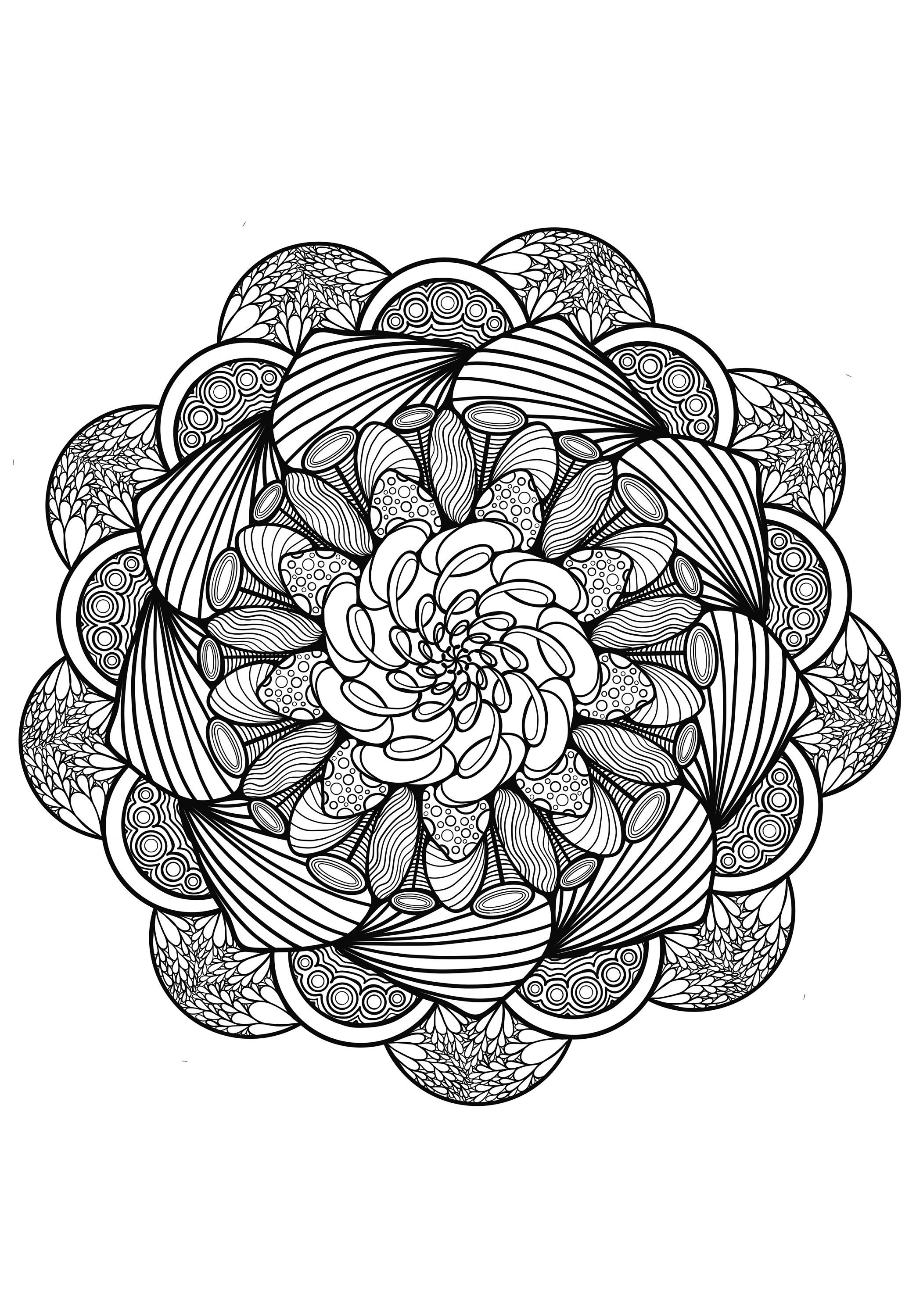 Mandela 15 Coloring Page - Etsy
