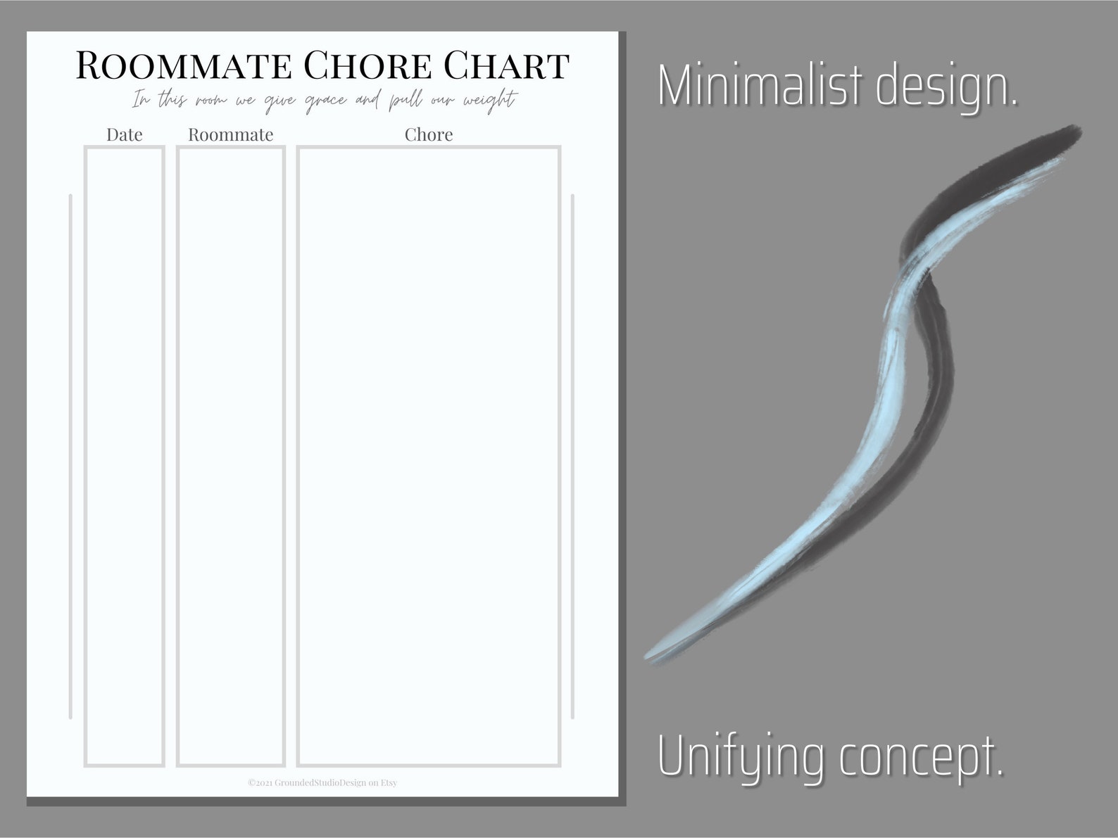 Printable Roommate Chore Chart — Grace and Flexibility to Keep the ...