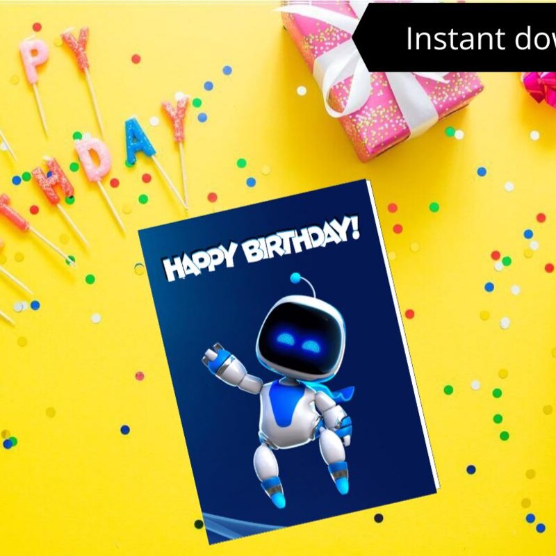 Astro Bot Birthday Decor - Etsy