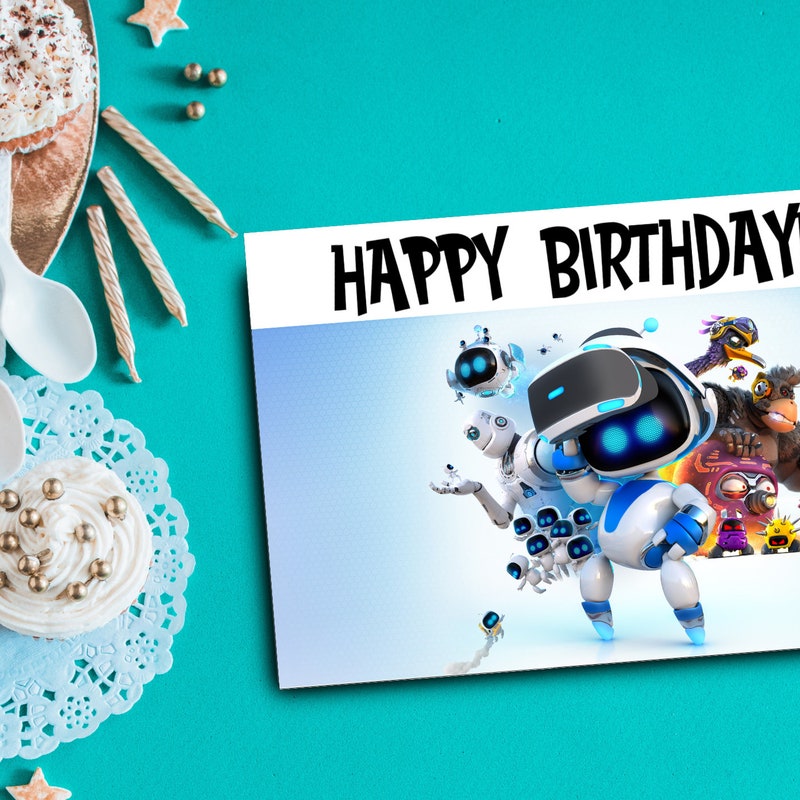 Astro Bot Birthday Decor - Etsy