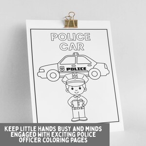 Police Coloring Pages , Fun and Engaging Printable Art for Kids ...