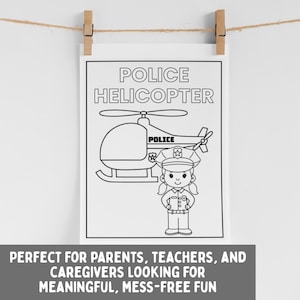 Police Coloring Pages , Fun and Engaging Printable Art for Kids ...