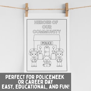 Police Coloring Pages , Fun and Engaging Printable Art for Kids ...