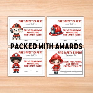 Fire Safety Preschool, Firefighter Worksheets, Interactive Signs, Bingo ...