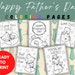 Father's Day Coloring Page, Gift for Dad, Dad Coloring Book for Kids ...