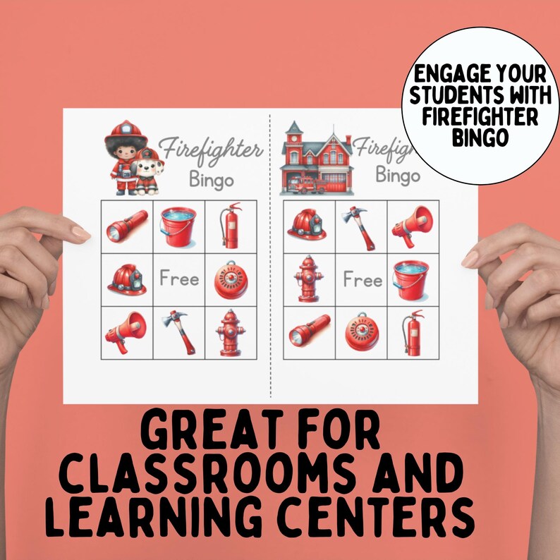 Fire Safety Preschool, Firefighter Worksheets, Interactive Signs, Bingo ...