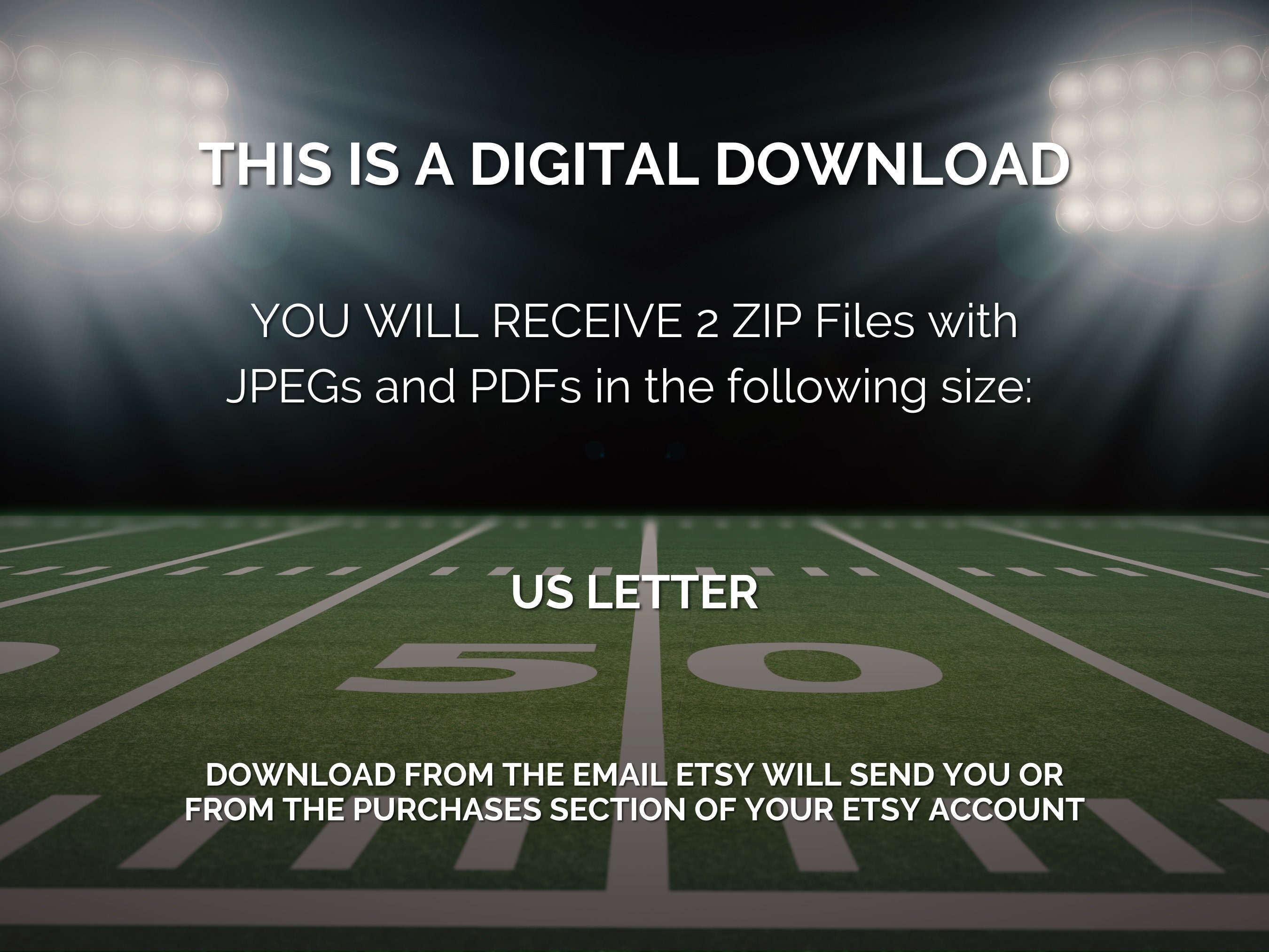 Football Bingo Cards, Big Game Bingo, Printable Football Bingo, Instant ...