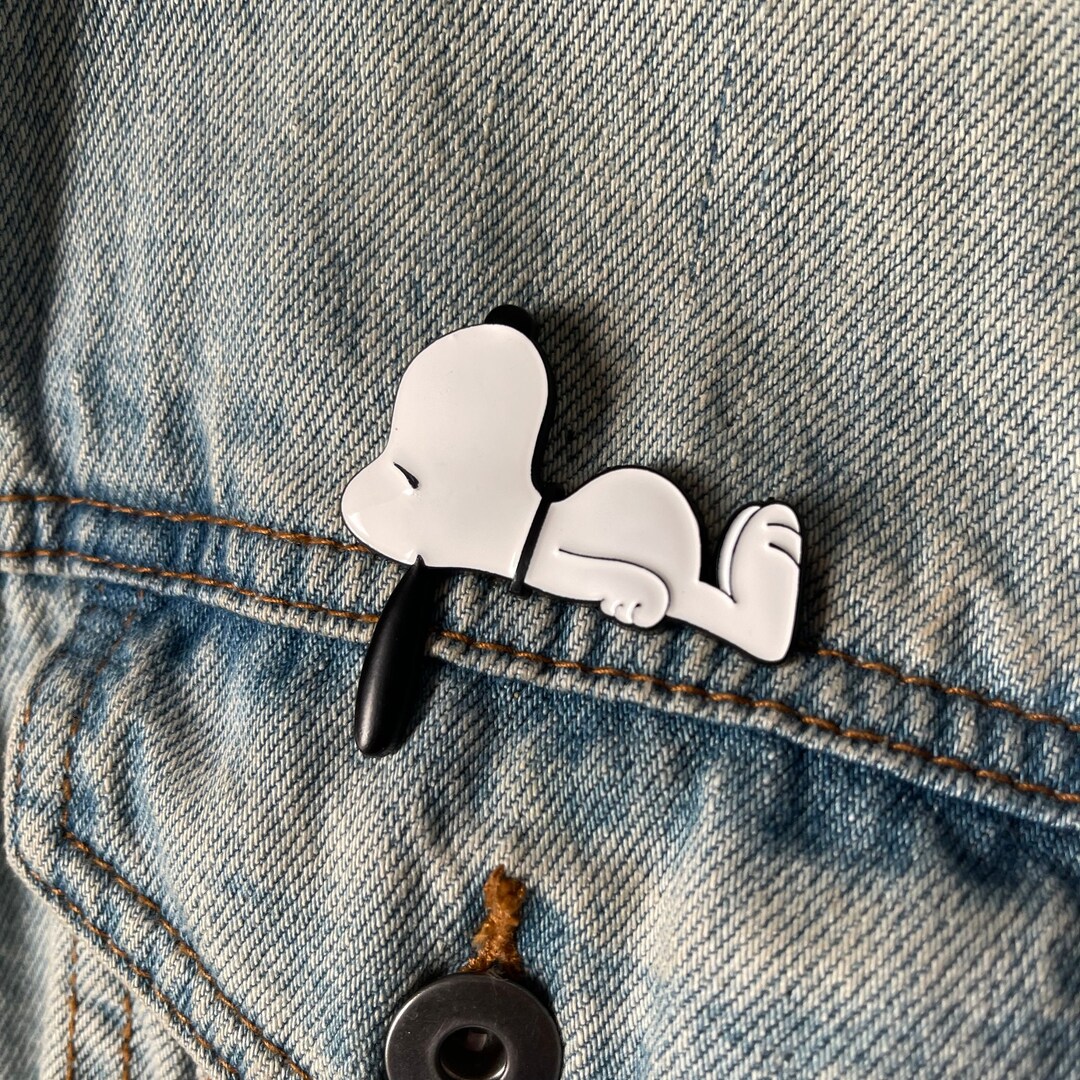 Snoopy 3D Moulded Enamel Pin - Etsy