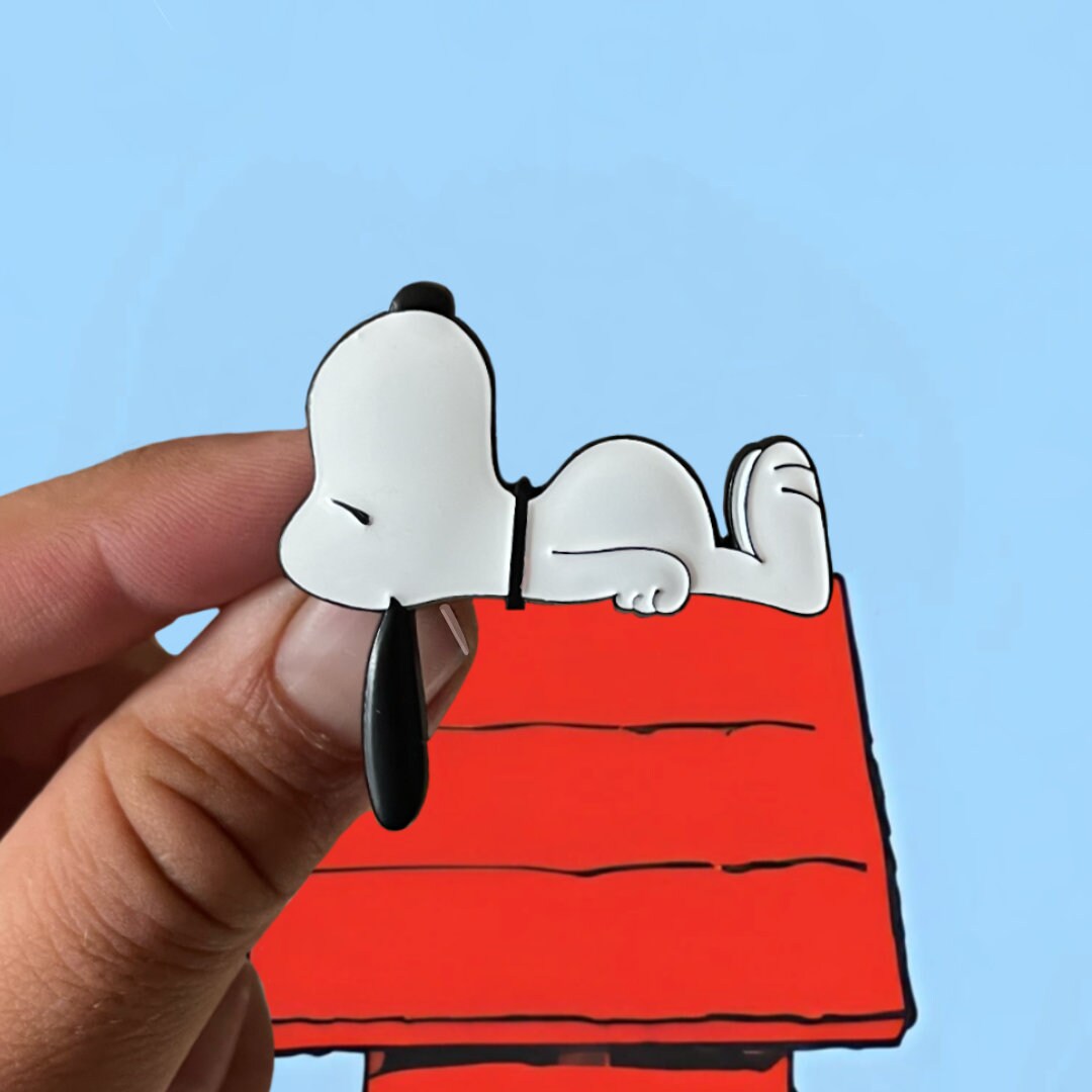 Snoopy 3D Moulded Enamel Pin - Etsy