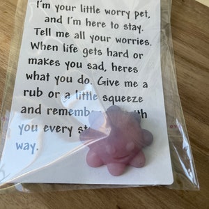 Worry Buddy Worry Pet Anti Anxiety Fidget Toy - Etsy