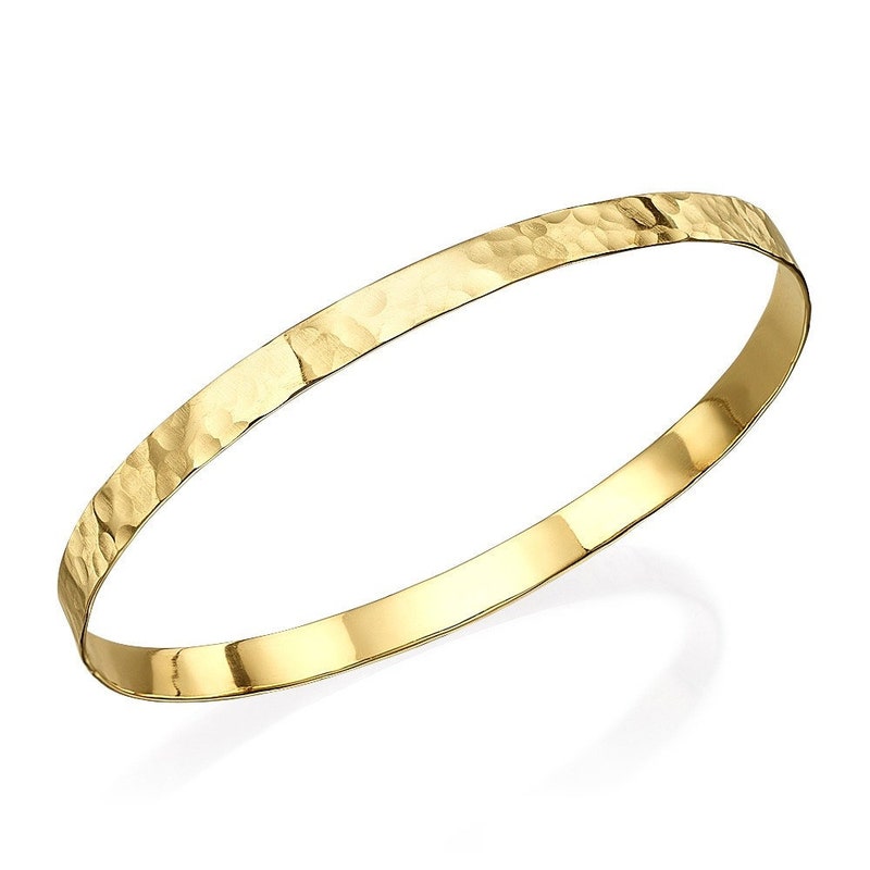 Gold Bangle - Etsy