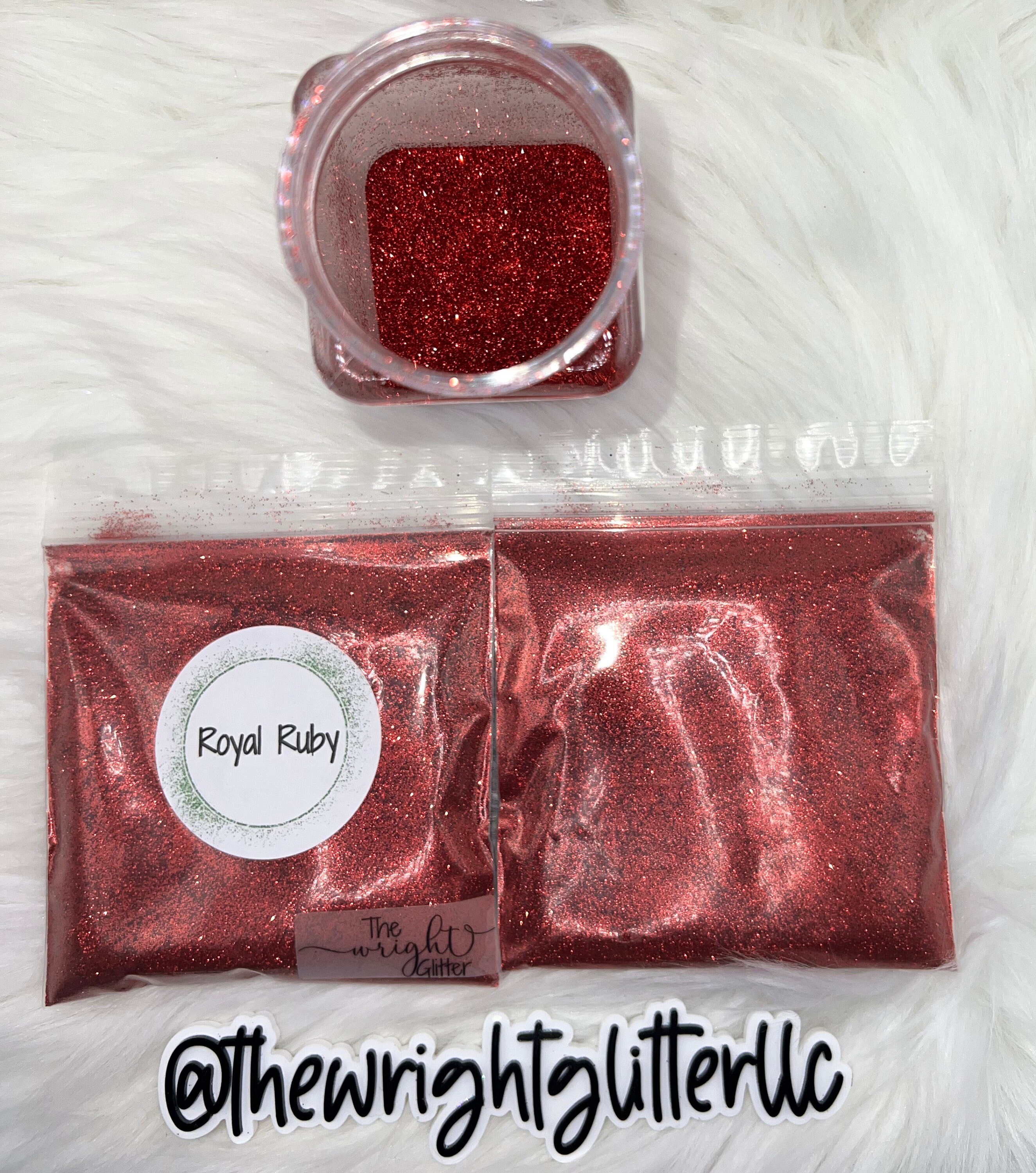 Royal Ruby Red Glitter Fine Glitter Tumbler Glitter - Etsy