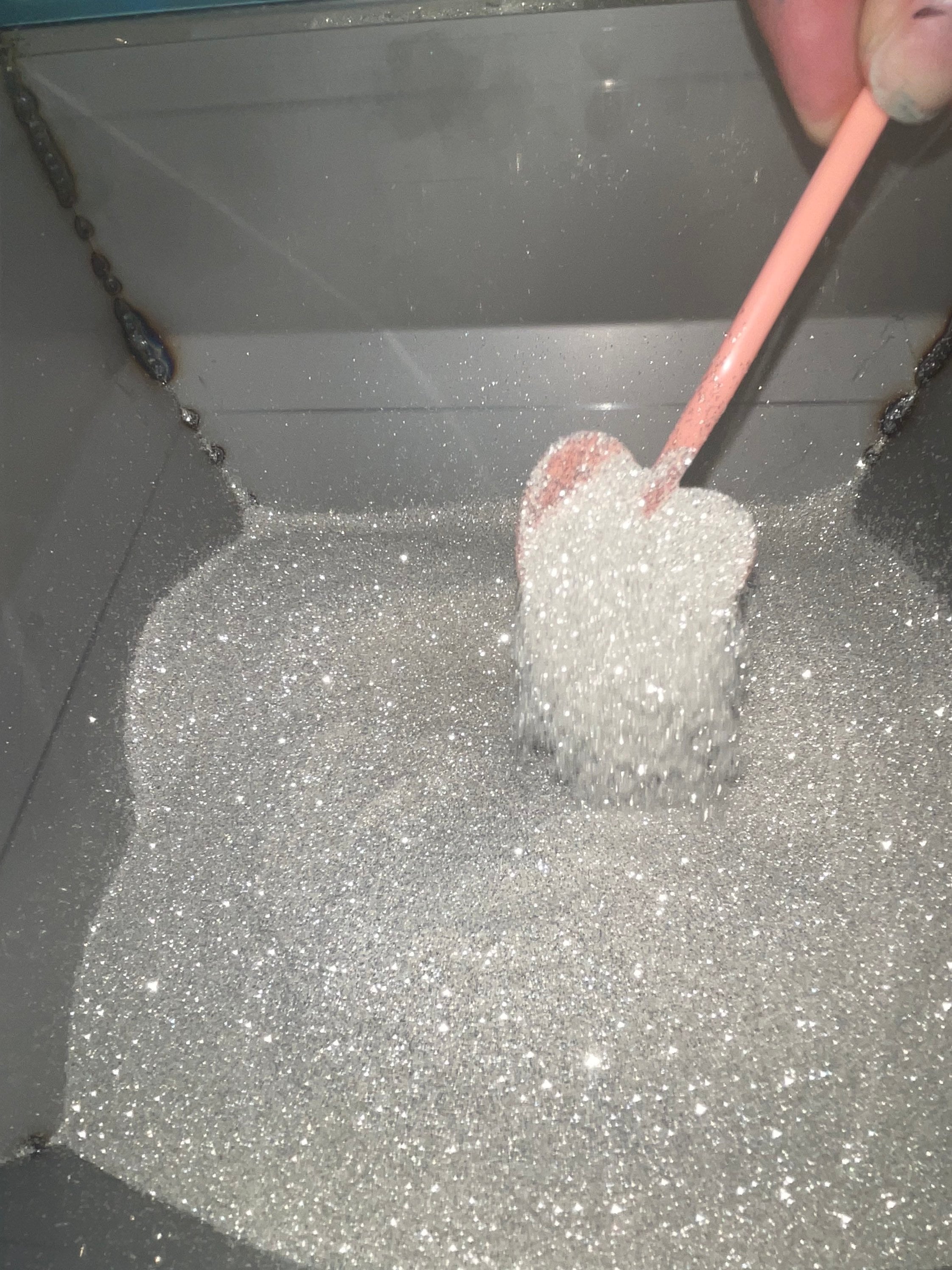Star Dust Silver Glitter Silver Fine Glitter Fine Glitter - Etsy