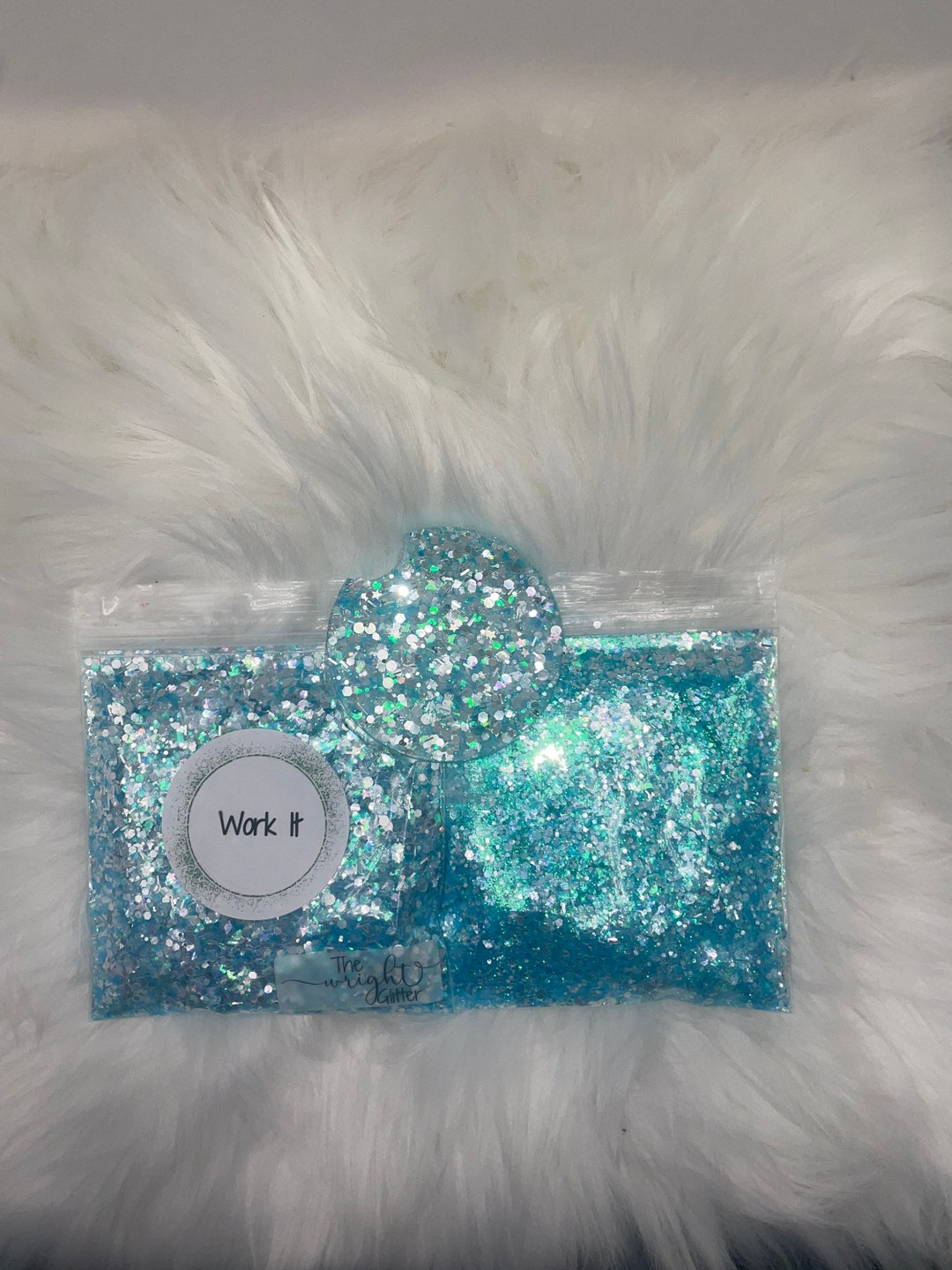 Work It, Blue Glitter, Shaped Glitter, Chunky Glitter, Tumbler Glitter ...