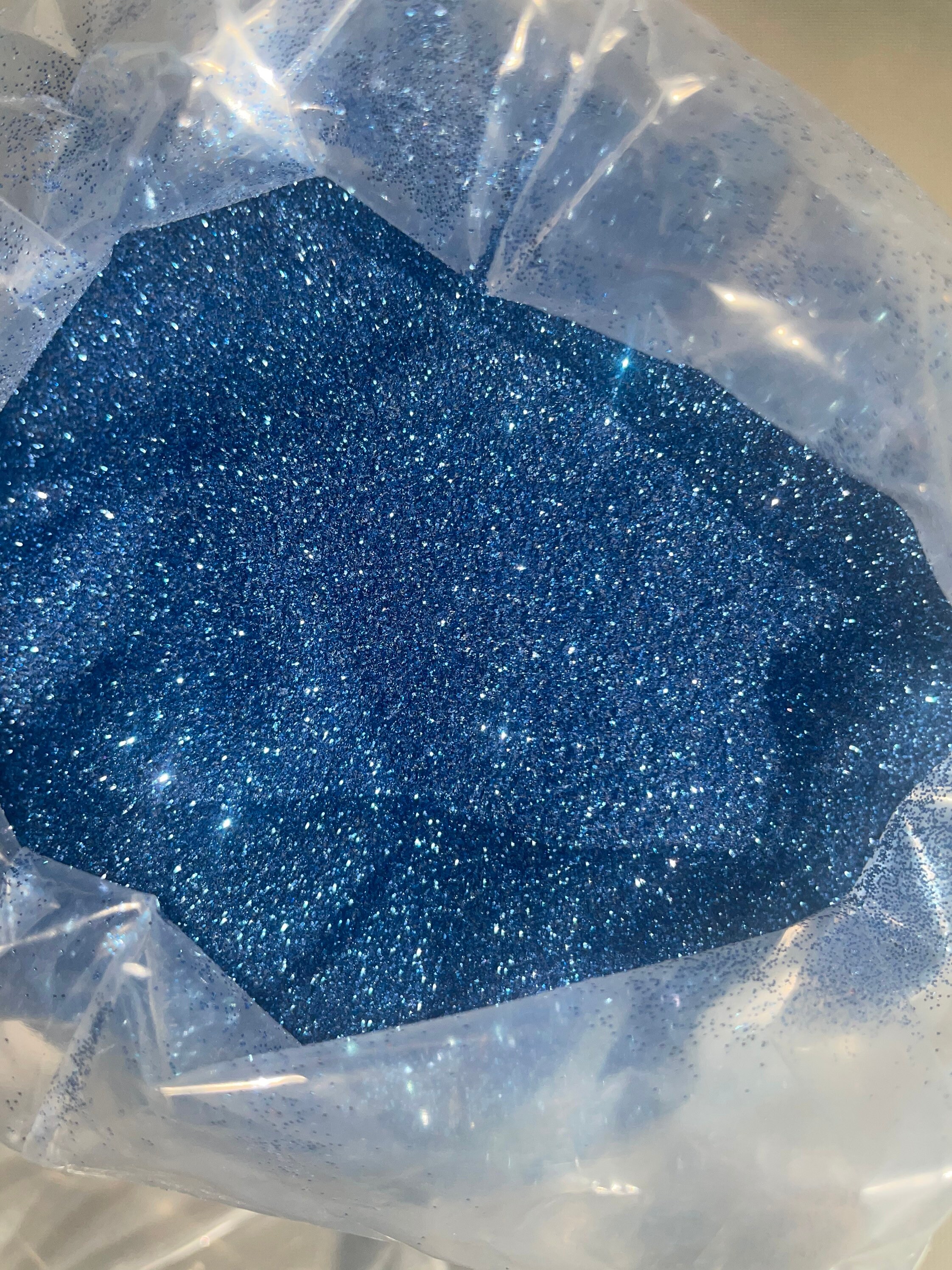 Ocean Glass Blue Glitter Fine Glitter Tumbler Glitter - Etsy
