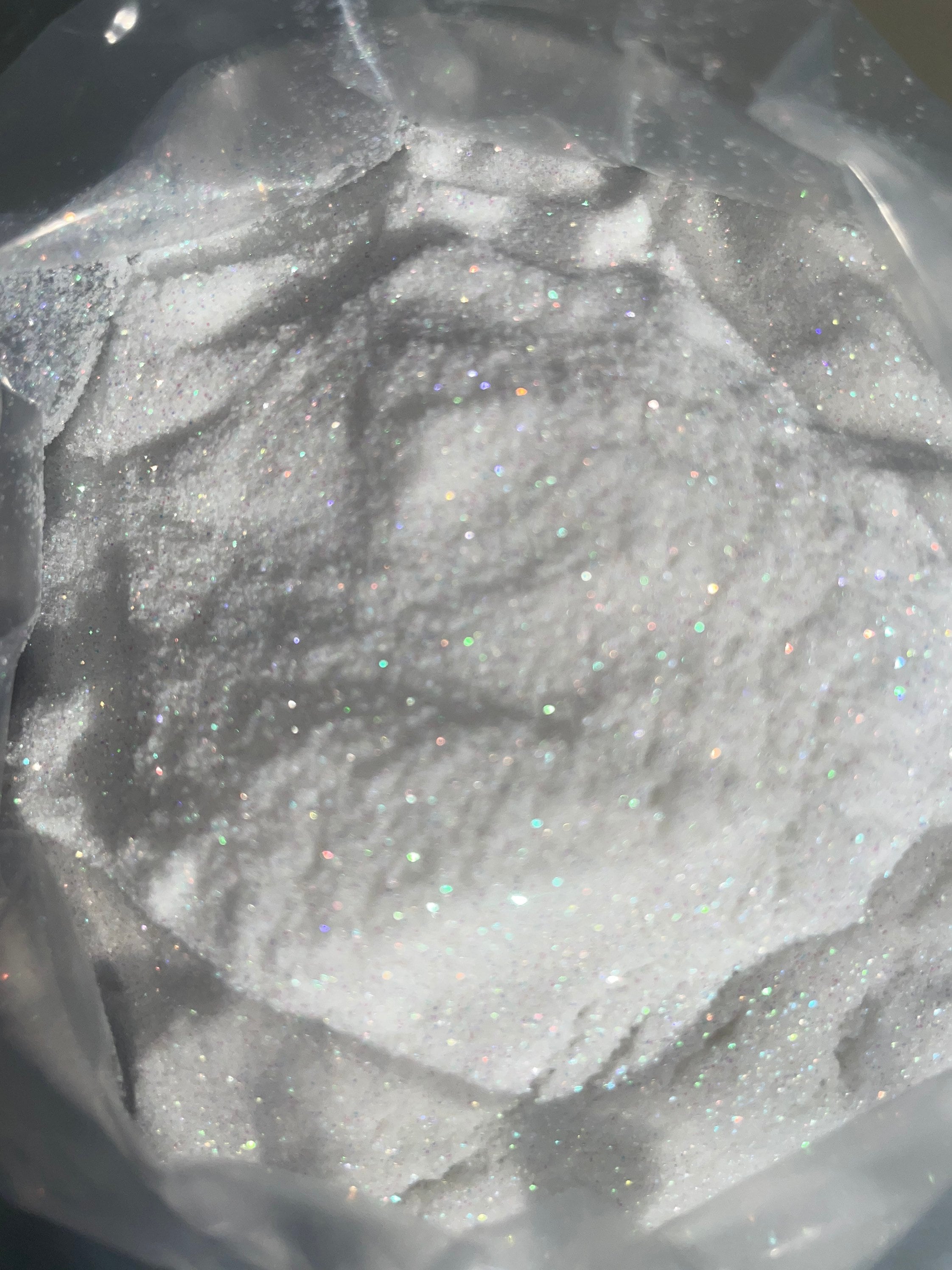 Ghosted White Glitter White Fine Glitter Fine Glitter | Etsy