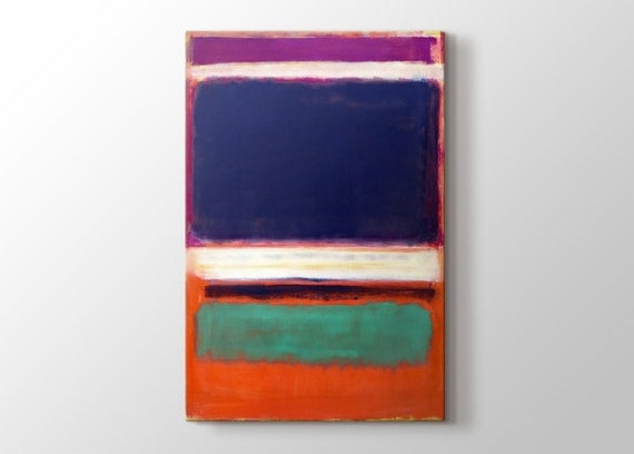 Mark Rothko No 13 Canvas on Print No-13 Rothko Canvas - Etsy