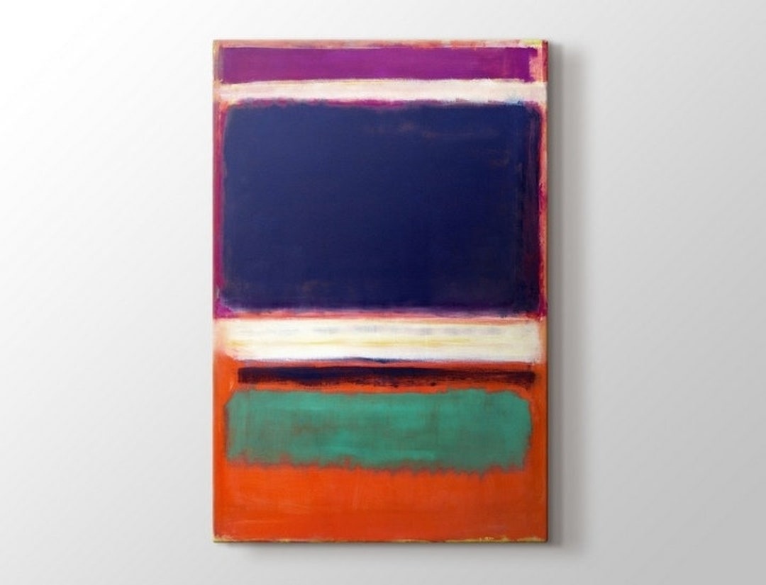 Mark Rothko No 13 Canvas on Print No-13 Rothko Canvas Rothko Painting ...