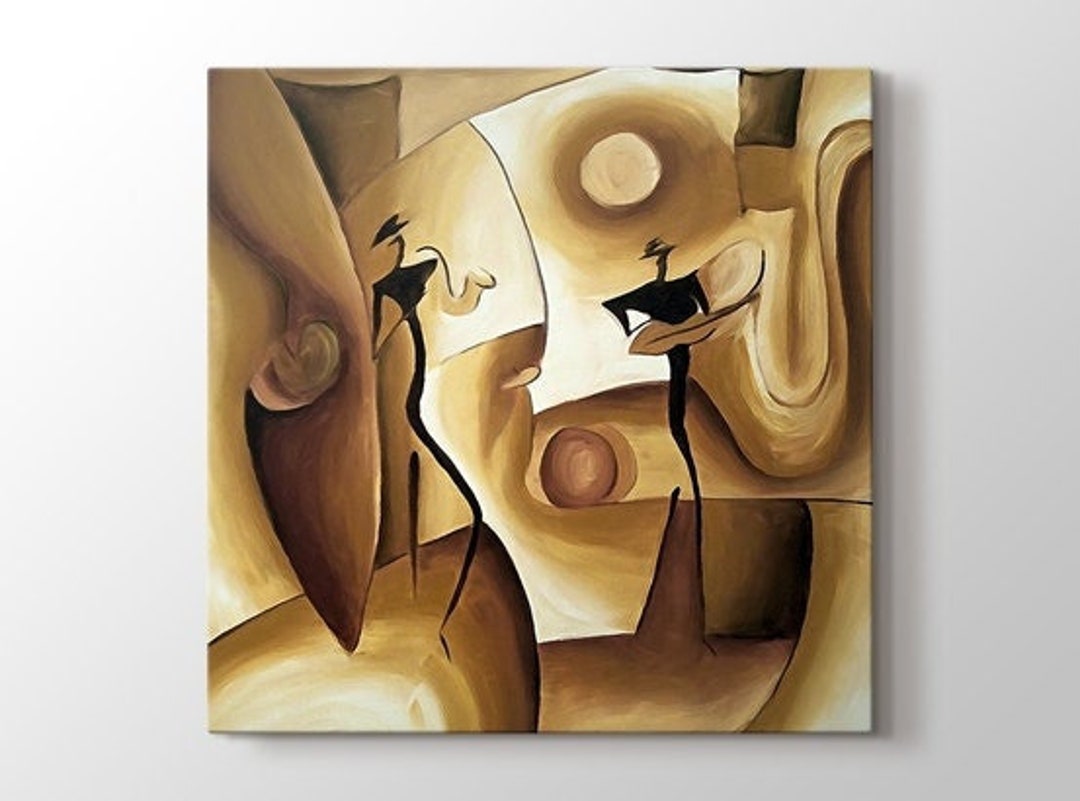 The Band Played Painting Art on Canvas Print Music Painting Canvas ...