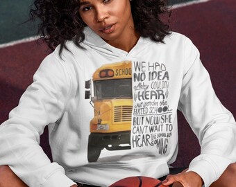 School Bus Hoodie | Etsy