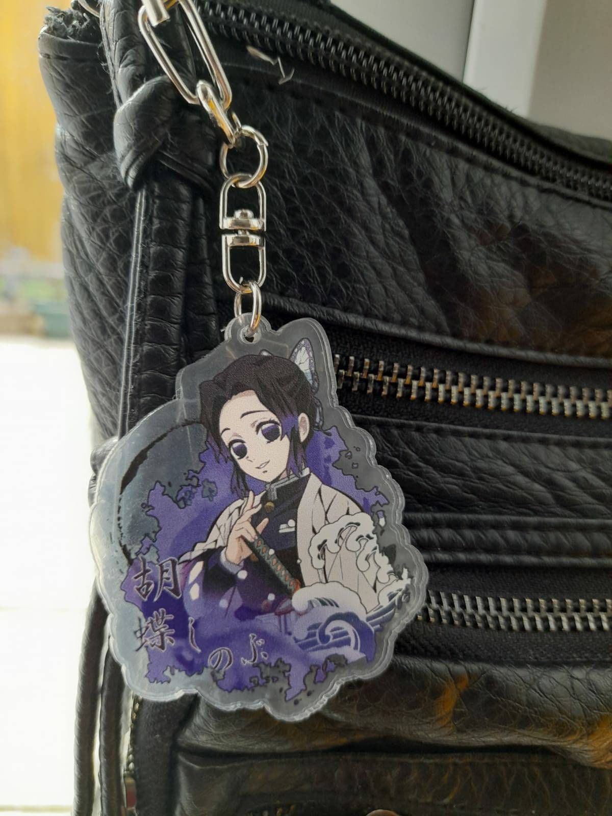Anime Keychains Stainless Silver Chain Anime - Etsy