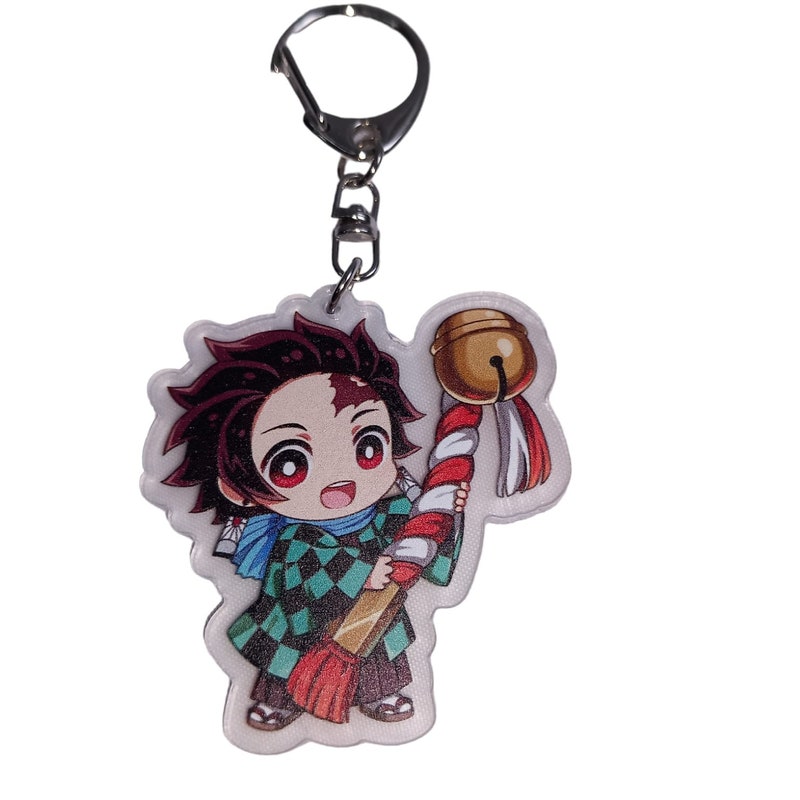 Acrylic Anime Key Chains - Etsy