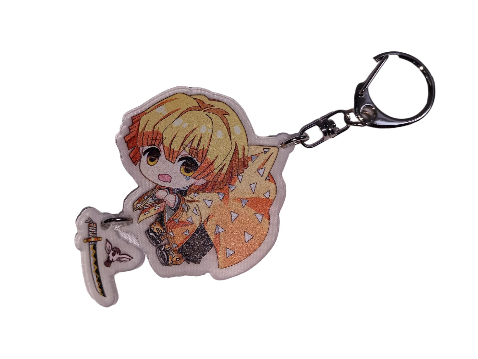 Anime Keychains Stainless Silver Chain Anime - Etsy