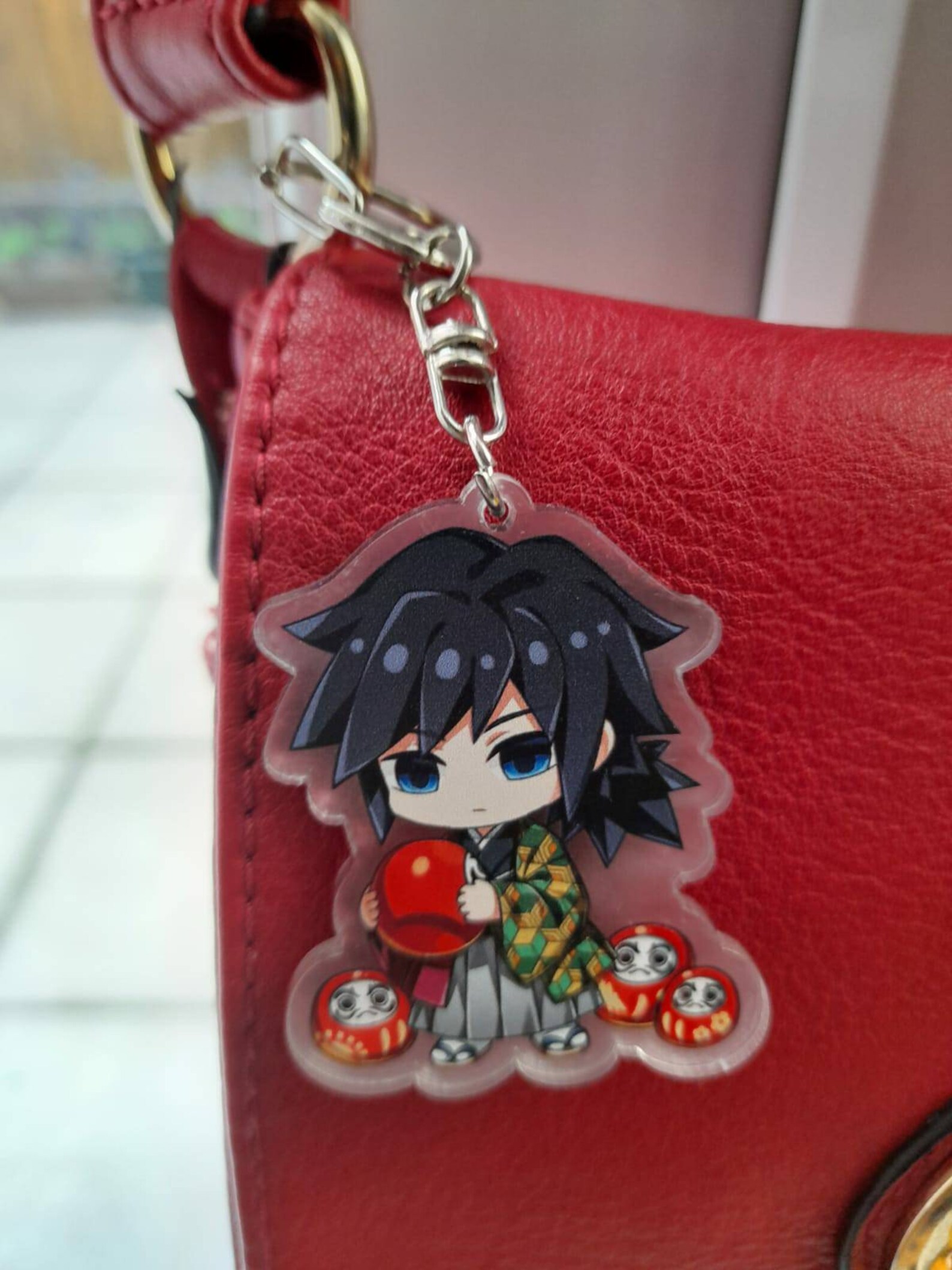 Anime Keychains Stainless Silver Chain Anime | Etsy