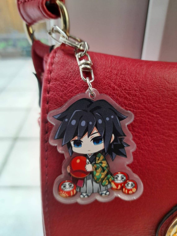 Anime Keychains Stainless Silver Chain Anime | Etsy