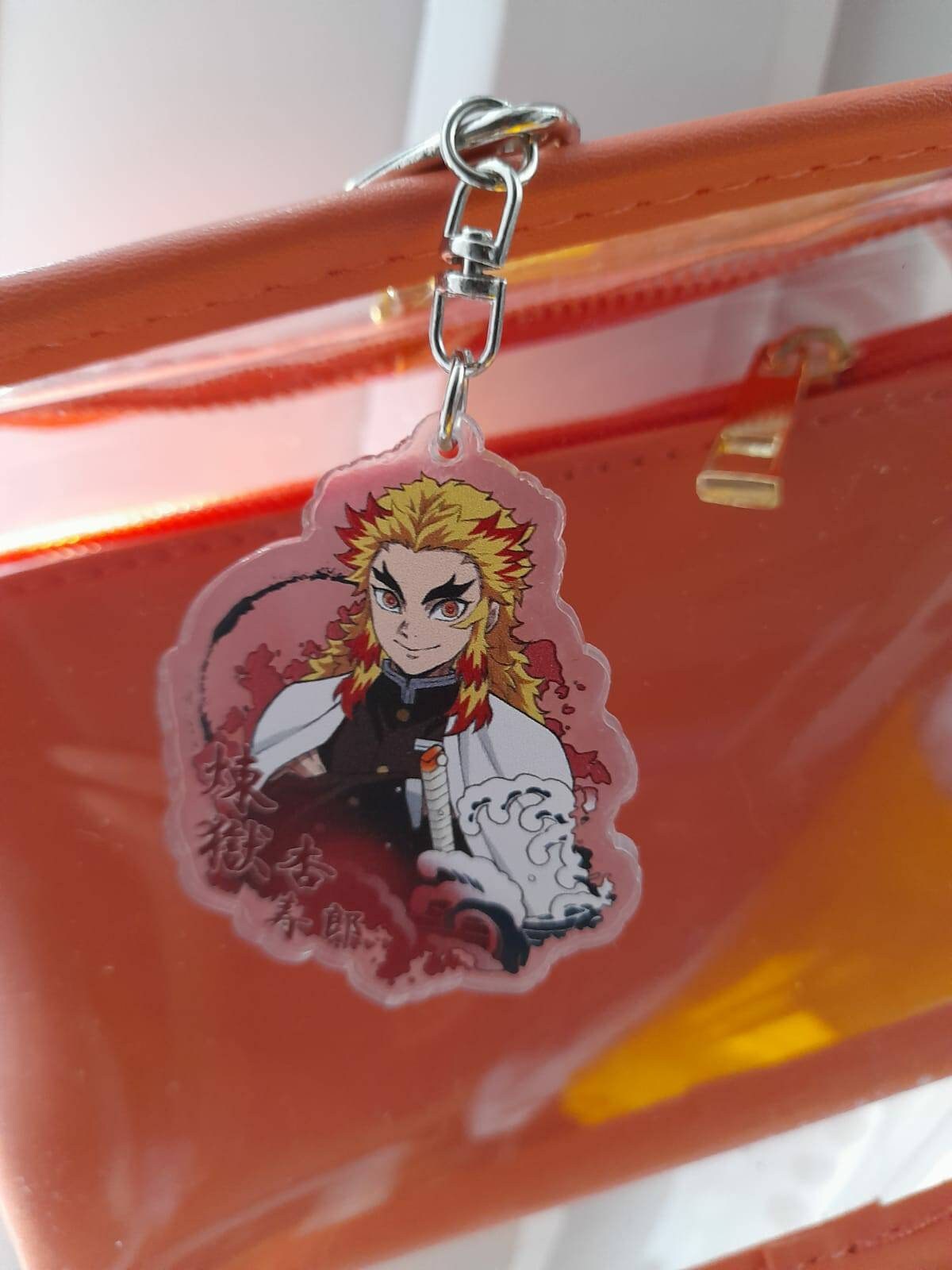Anime Keychains Stainless Silver Chain Anime - Etsy