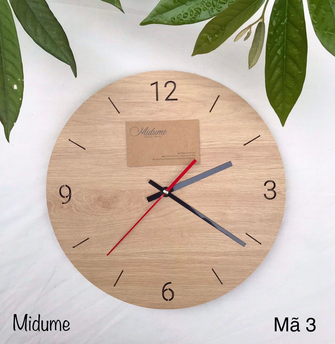 Floating Needle Mechanical Wooden Clock - Etsy