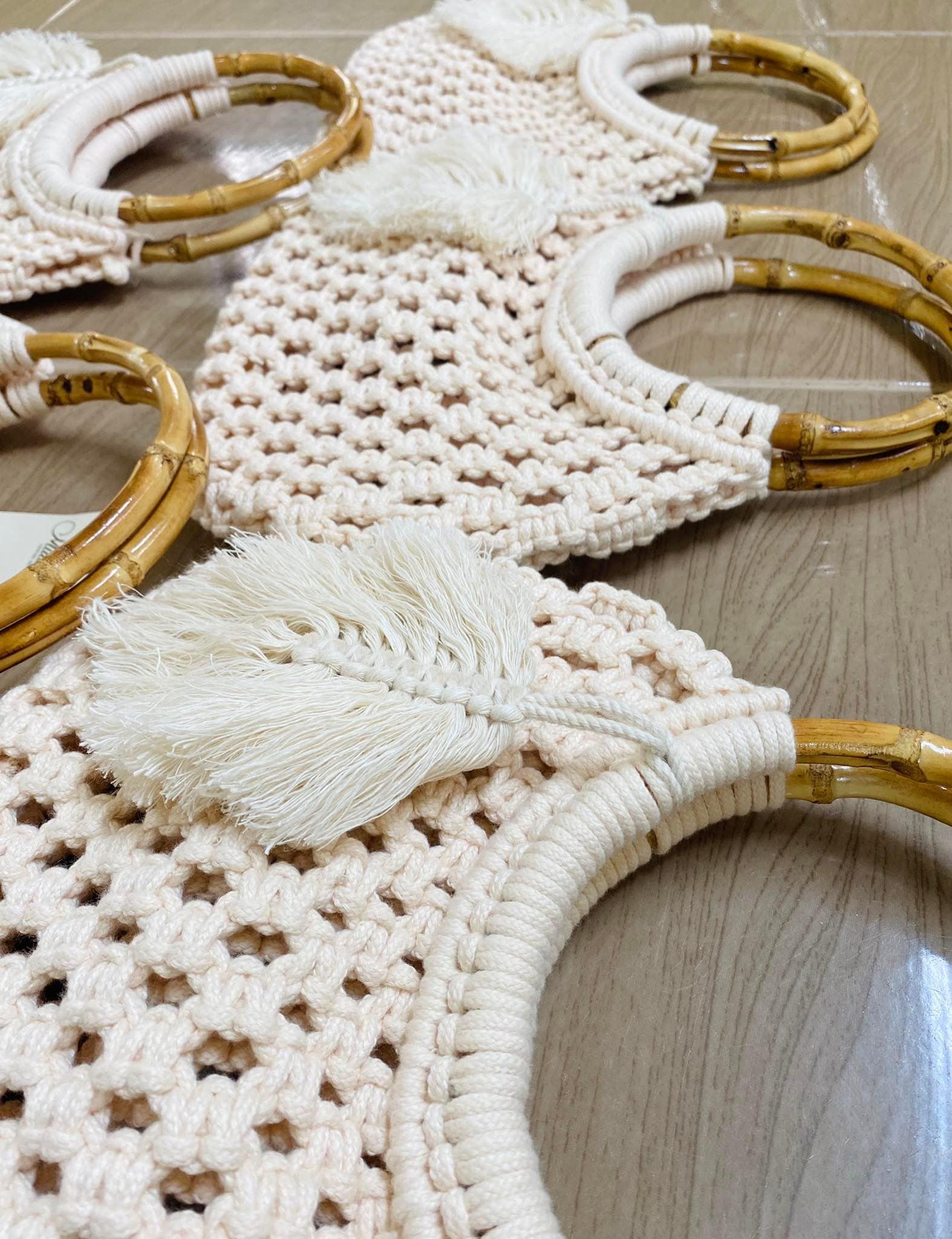 Macrame Bag - Handmade Women's Bag for Traveling in Boho Chic, Vintage ...