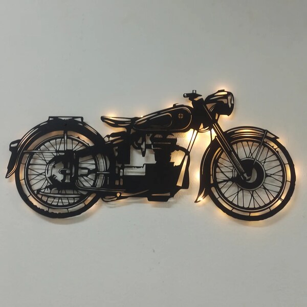 Motorcycle Decor - Etsy