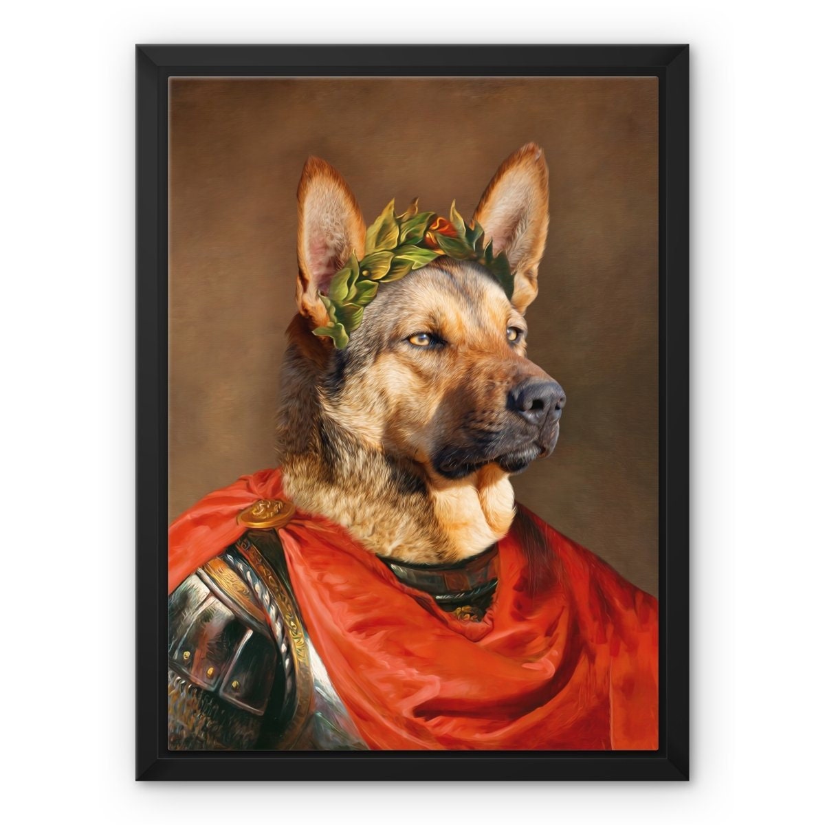 The Roman Emperor Pet Portraits | Pet Portraits | Regal Dog Portrait ...