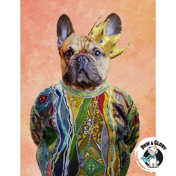 Notorious Dog Painting - Etsy