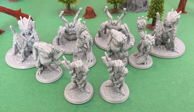 Giant Bug Miniatures | Insect Monsters for 28mm Tabletop RPG (D&D) - Etsy