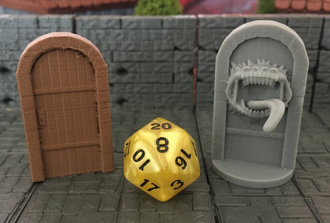 Mimics | 28mm (D&D) | Chest, Door, Bookshelf, Barrel, and Toilet ...
