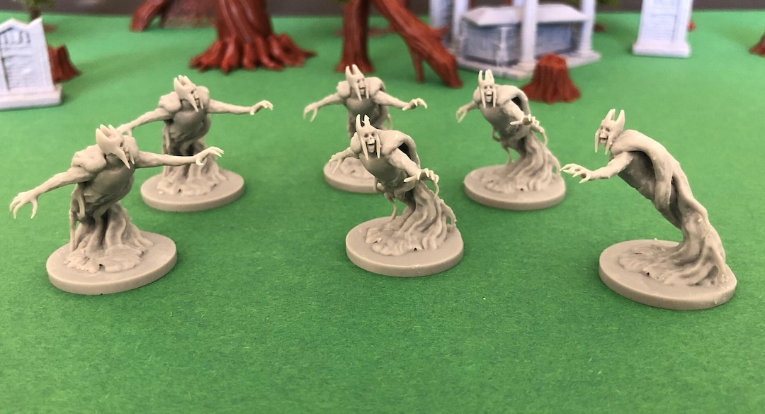 Wraiths | 28mm (D&D) Undead Specter Miniature | Tabletop RPG - Etsy
