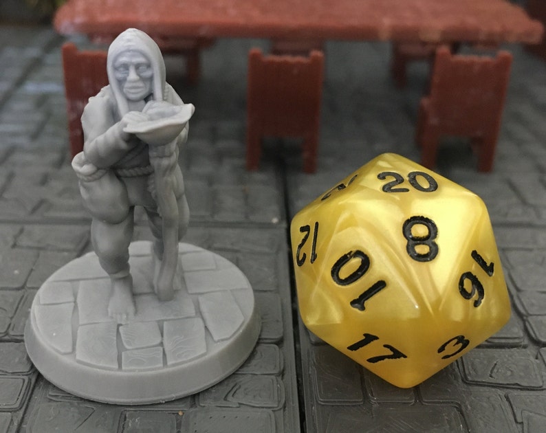 Townsfolk 1 | 28mm (D&D) | PC / NPC Miniatures | Tabletop RPG - Etsy
