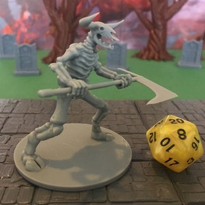 Skeleton Minotaur | 28 Mm (D&D) | Classic Undead Monster Minis ...