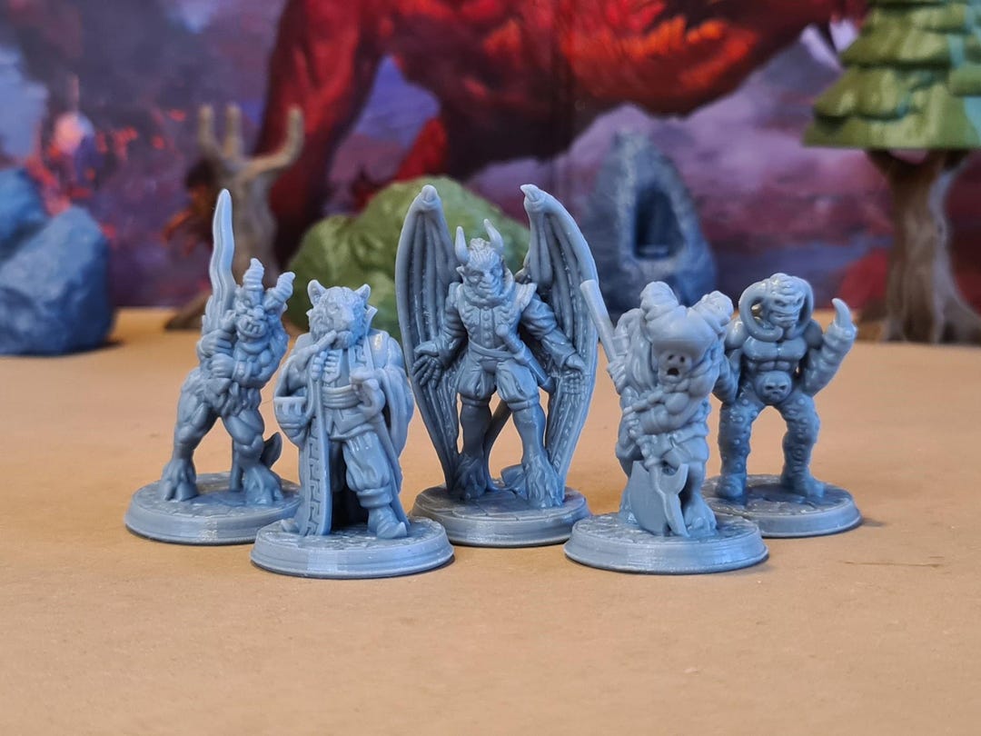 Evil Fiends, Rakshasa, Devil Prince, and More | Miniature Devils | D&D ...