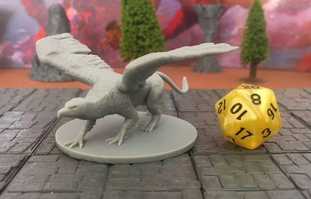 Griffon | 28 Mm (D&D) | Classic Monster Minis | Tabletop RPG - Etsy