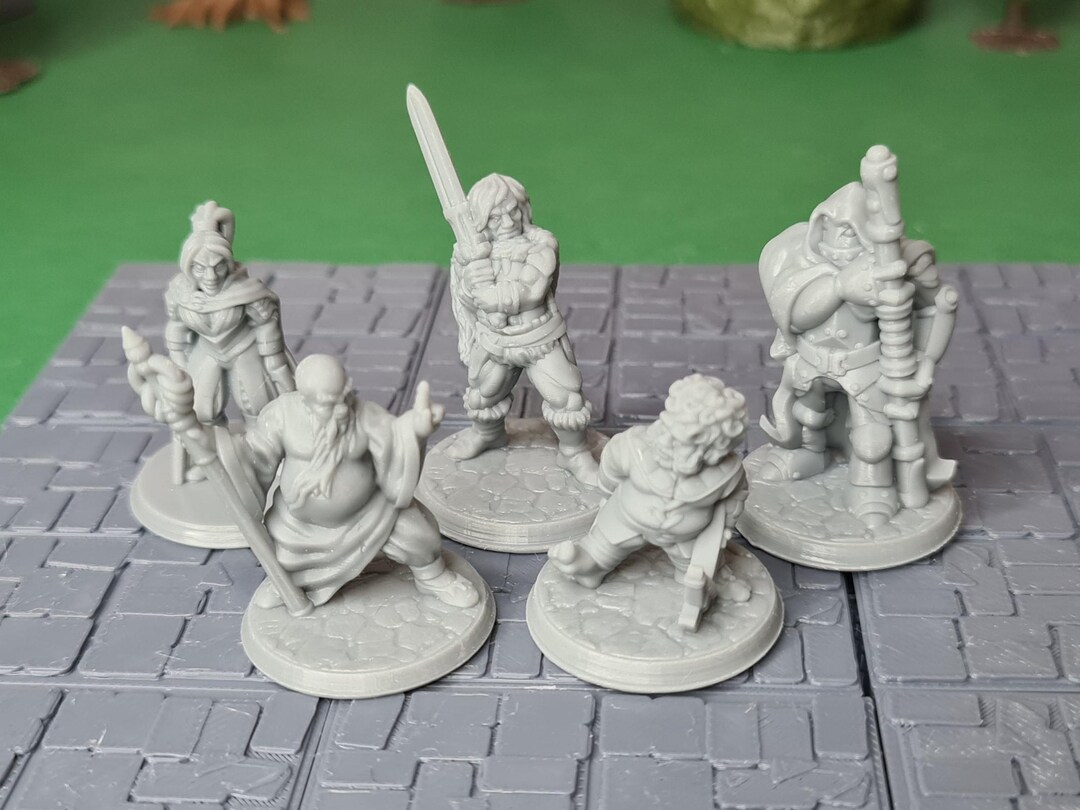 Adventuring Party 9 | 28mm (D&D) Miniatures | Hero Group | Tabletop RPG ...