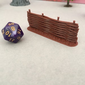 Roadside Prop Set | 28mm (D&D) | Fence, Signpost, Lightpost, and Notice ...