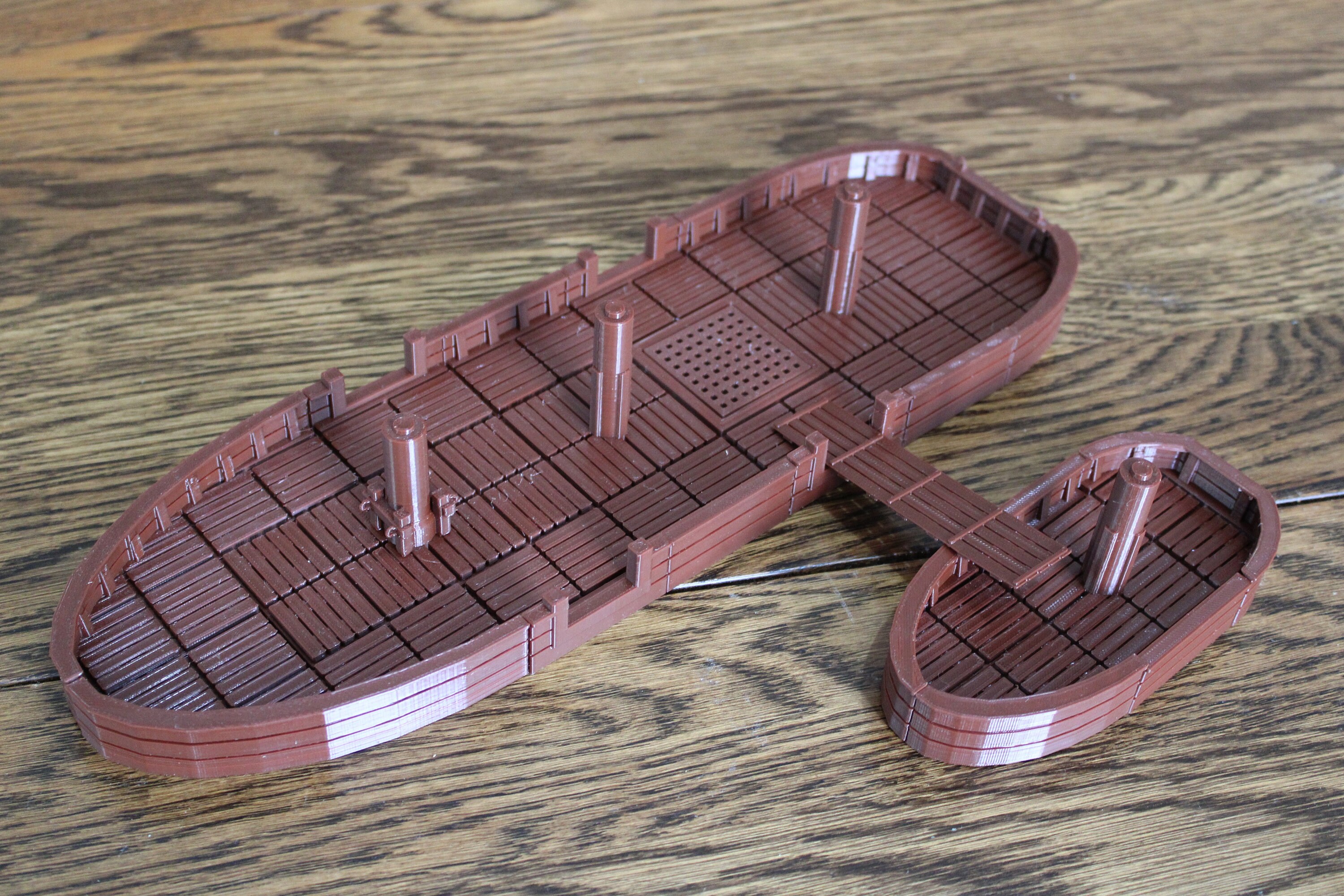 Modular Openlock Miniature Ship for Dnd - Pathfinder - Tabletop RPG - Etsy