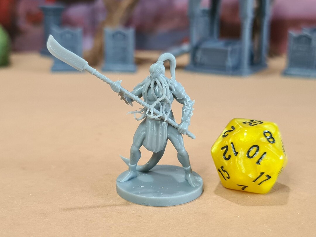 Bearded Devil | 28 Mm (D&D) | Classic Devil Monster | Tabletop RPG - Etsy