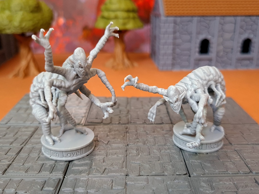 Star Spawn Manglers | 28mm (D&D) Monster Miniatures | Tabletop RPG - Etsy