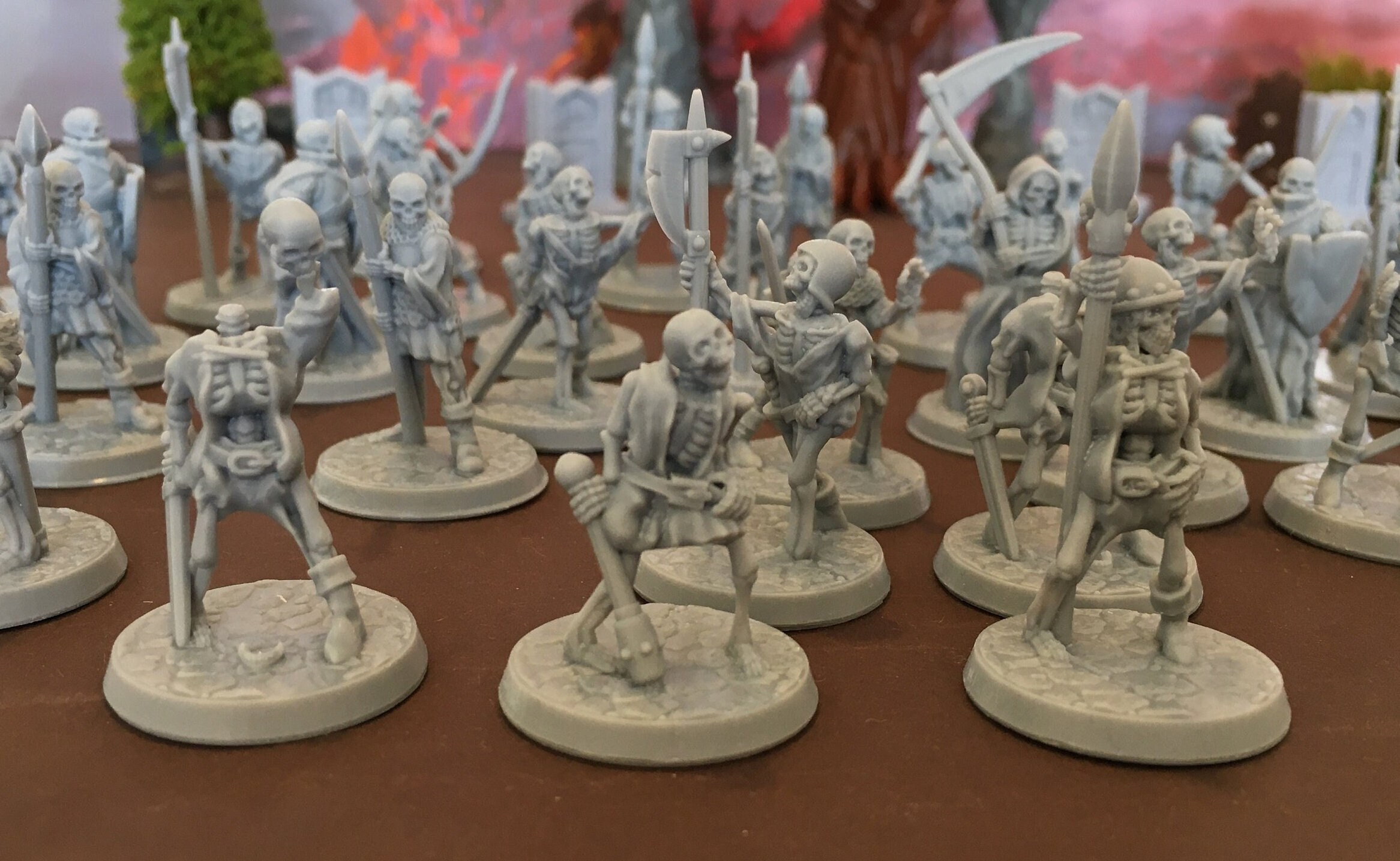 Skeleton Tabletop Miniatures - Etsy
